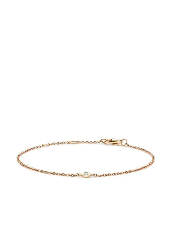 PRAGNELL 18kt Rose Gold Diamond Bracelet - Pink