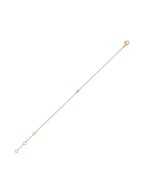PRAGNELL 18kt Rose Gold Diamond Bracelet - Pink