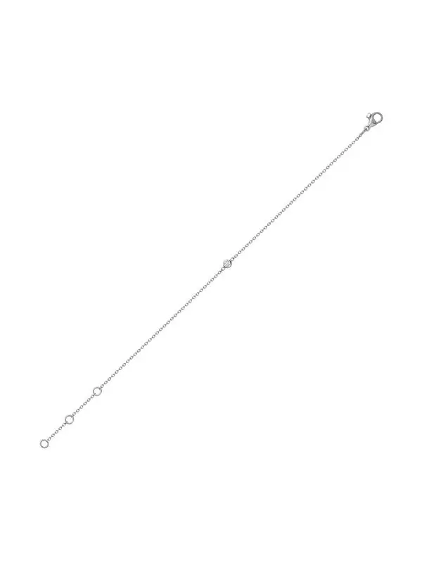 PRAGNELL 18kt White Gold Sundance Diamond Bracelet - Silver