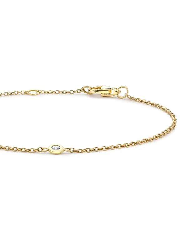 PRAGNELL 18kt Yellow Sundance Diamond Chain Bracelet - Gold
