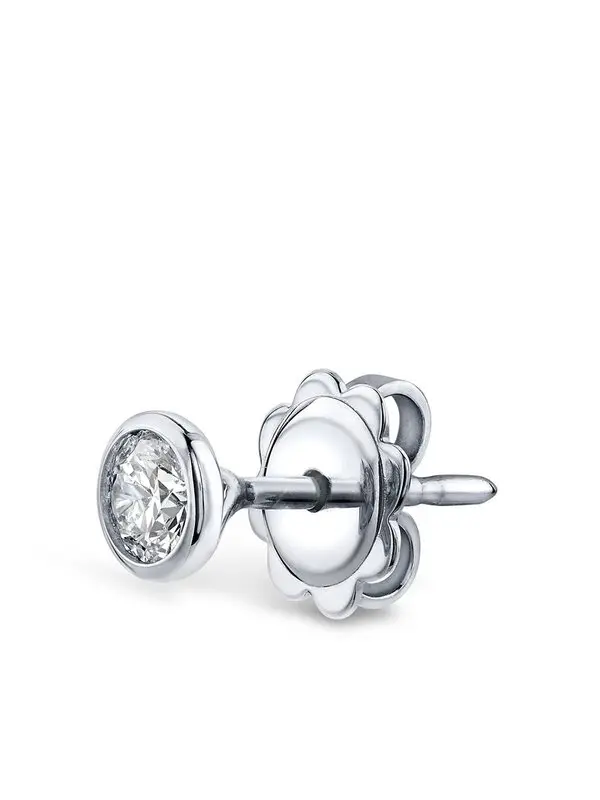 PRAGNELL 18kt White Gold Diamond Stud Earrings