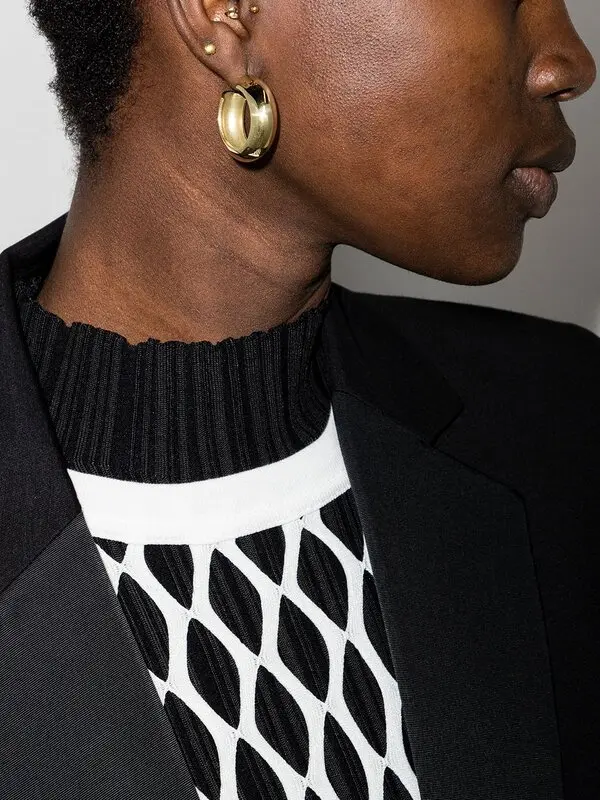 LAURA LOMBARDI Cusp Hoop Earrings