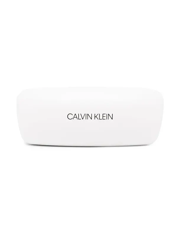 Calvin Klein Pilot Frame Glasses - Gold