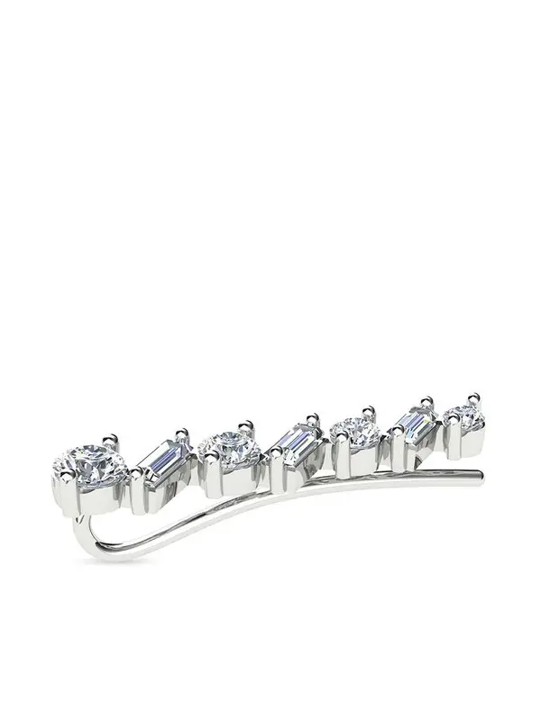 ALINKA 18kt White Gold Ana Diamond Left Ear Cuff
