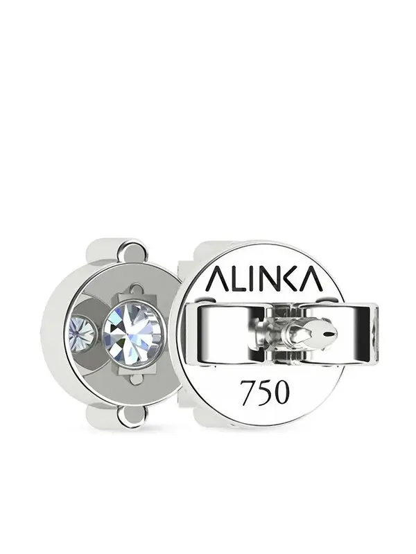 ALINKA 18kt White Gold Amalfi Diamond Stud Earring