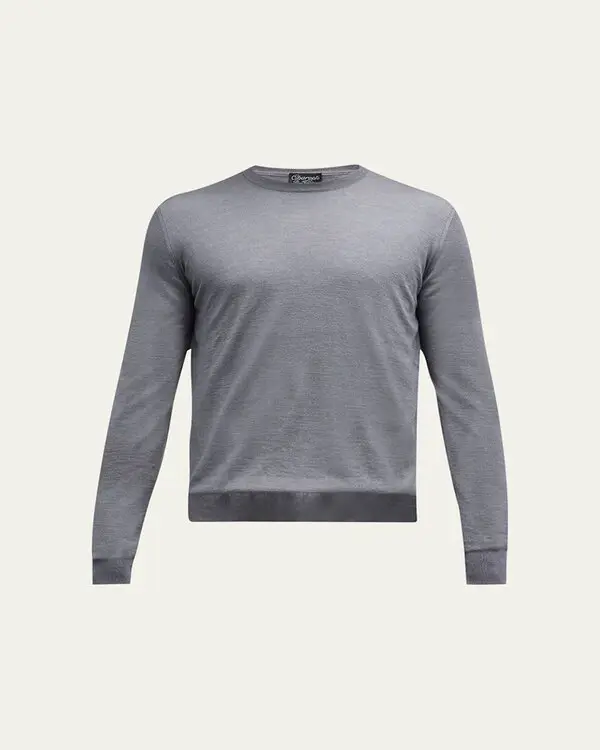 Charvet Solid Crewneck Sweater