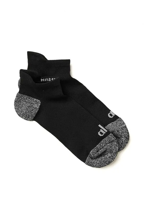 Alo Yoga Performance Tab Socks - Black/dove Grey