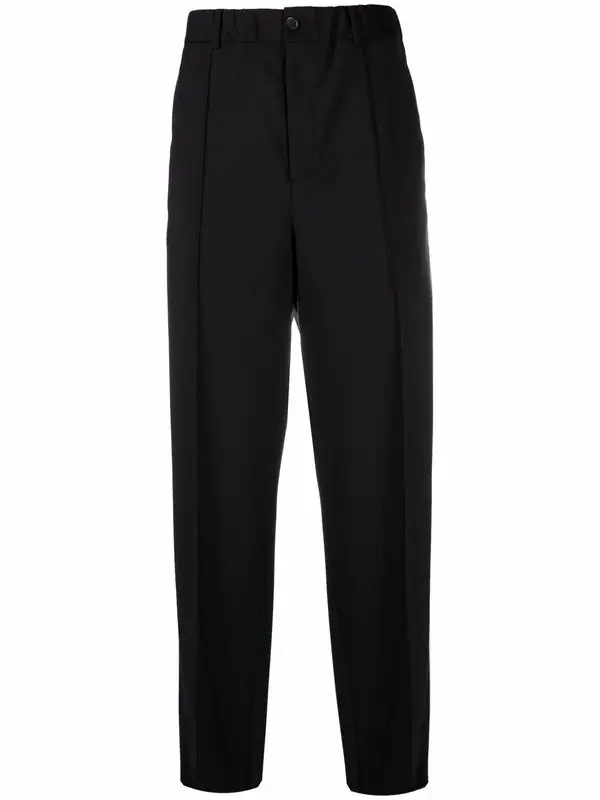 Valentino Garavani Tailored Straight-leg Trousers - Black