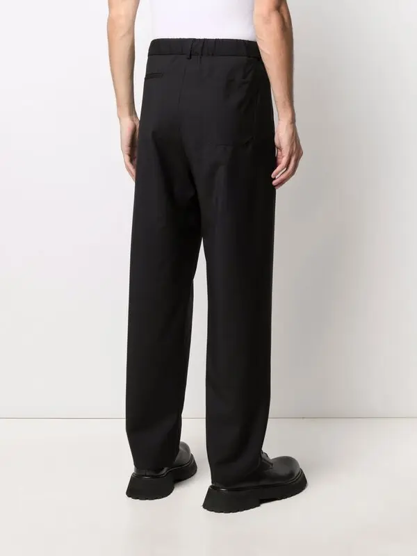 Valentino Garavani Tailored Straight-leg Trousers - Black
