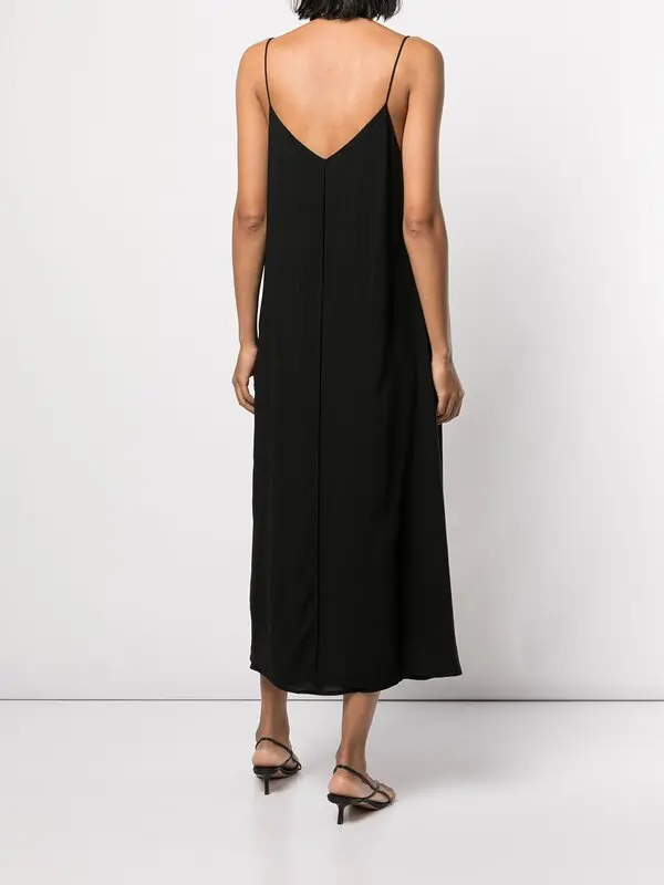 Voz Double-layer Cami Dress - Black