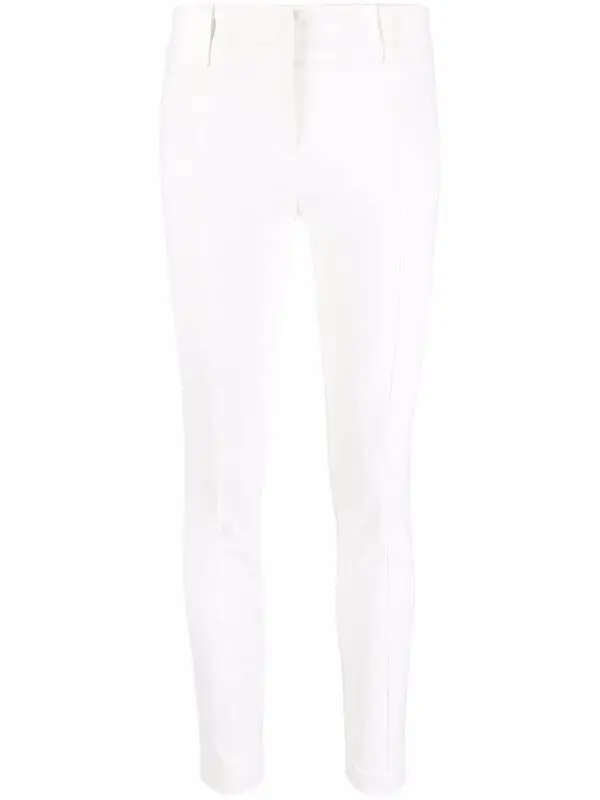 Patrizia Pepe High-waist Trousers - White