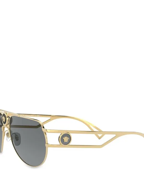 Versace Medusa Pilot-frame Sunglasses