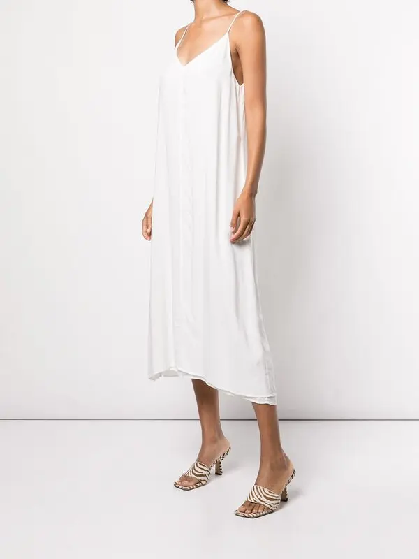 Voz Double-layer Cami Dress - White