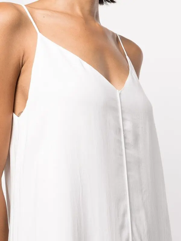 Voz Double-layer Cami Dress - White