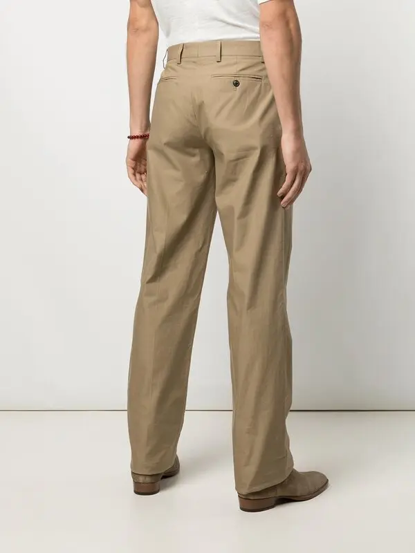 Amiri Box-pleat Straight-leg Trousers