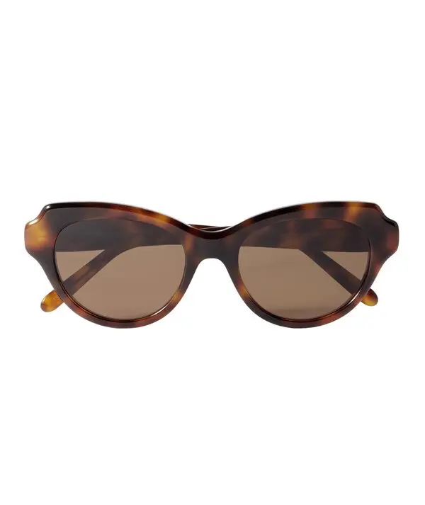 Loewe Cat-eye Acetate Sunglasses - Brown