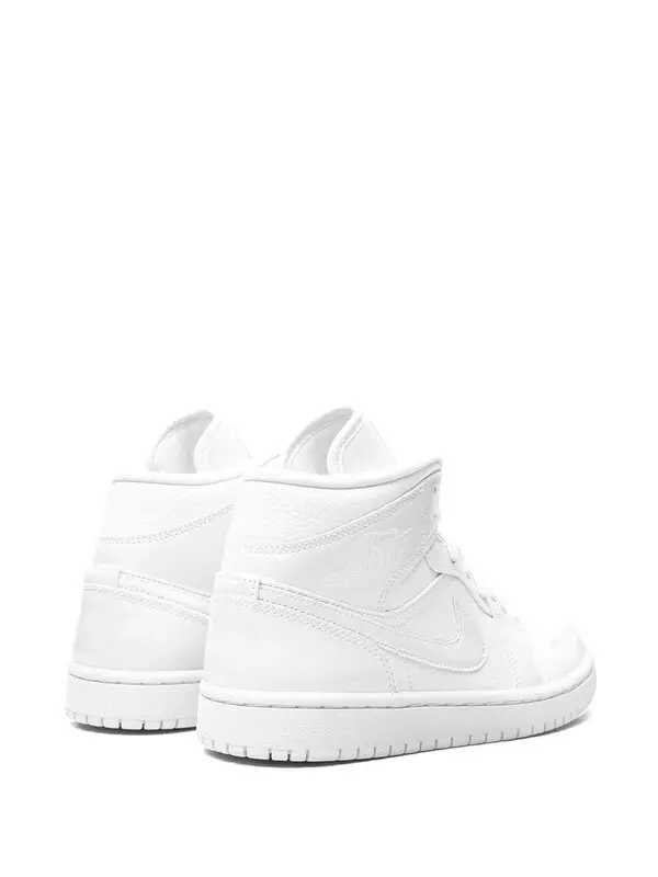 JORDAN Air 1 Mid Triple Sneakers - White