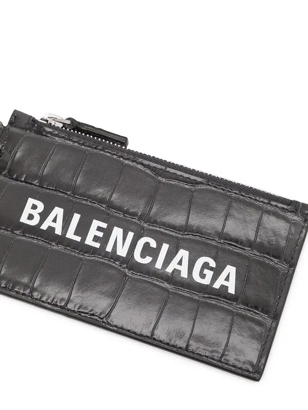 Balenciaga Lanyard Zip Pouch Wallet