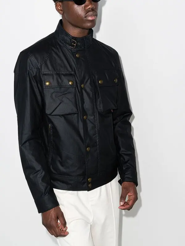Belstaff Racemaster Button-up Jacket - Blue