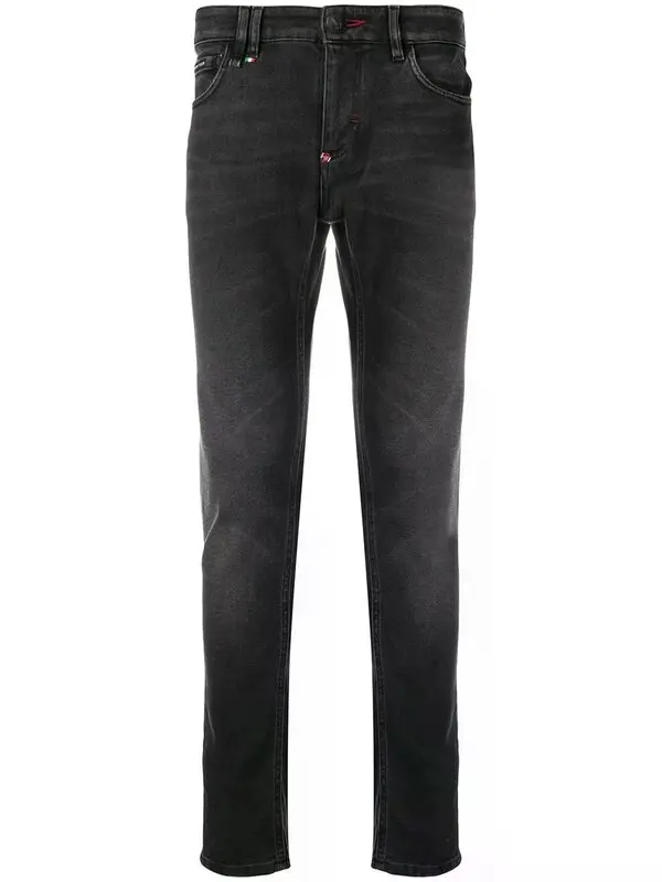 Philipp Plein Slim-fit Jeans - Black