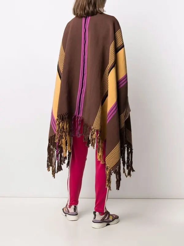 Colville Fringed Striped Cape
