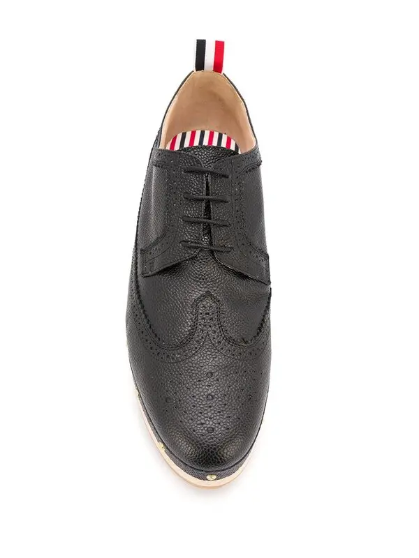 Thom Browne Pebbled Brogue Clogs