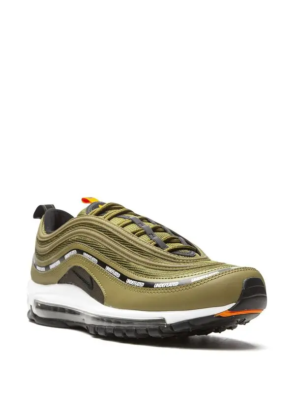 Nike X Undefeated Air Max 97 Militia Sneakers - Green