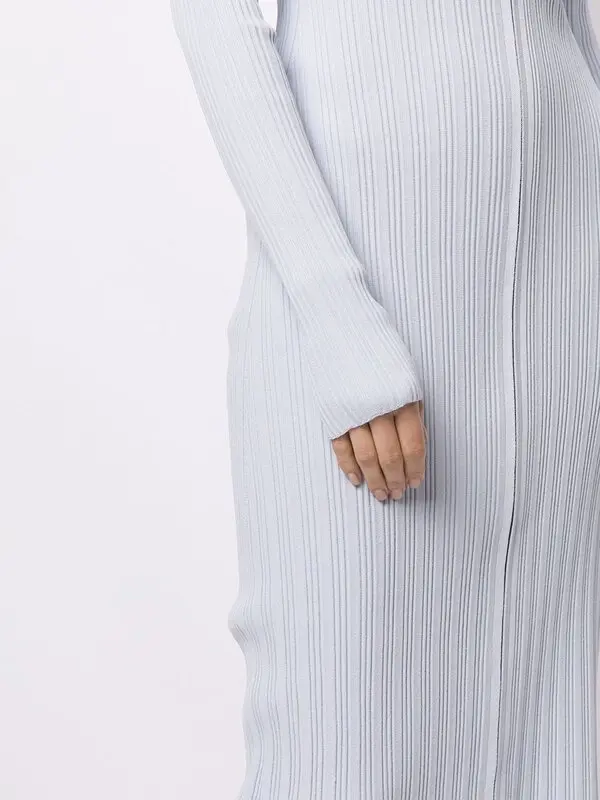 Proenza Schouler White Label Ribbed Knitted Cardigan Dress