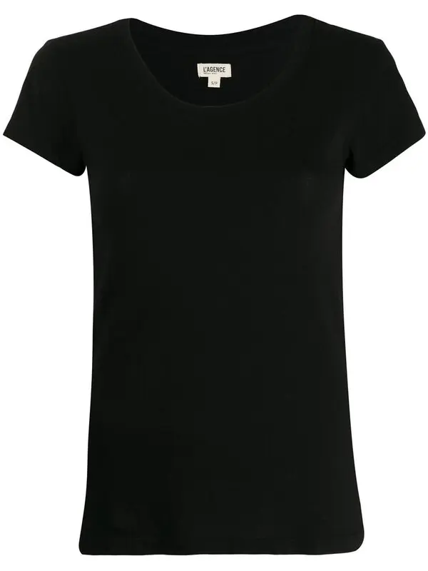 L'Agence Slim Fit T-shirt - Black