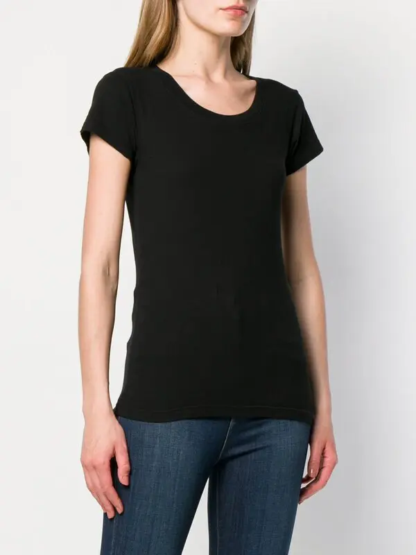 L'Agence Slim Fit T-shirt - Black