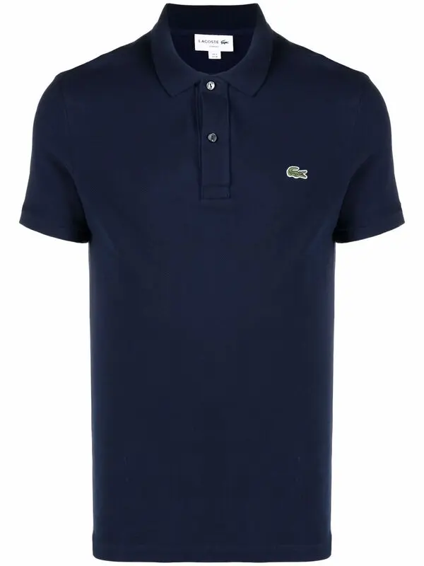 Lacoste Logo-embroidered Polo Shirt - Blue