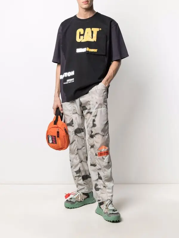 Heron Preston X Caterpillar Logo-print T-shirt