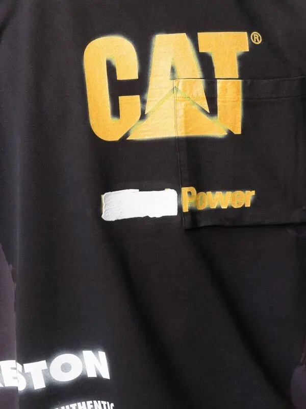 Heron Preston X Caterpillar Logo-print T-shirt