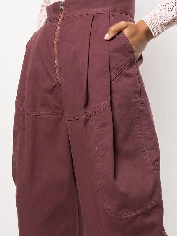 Rachel Comey Bandini Cropped Wide-leg Trousers