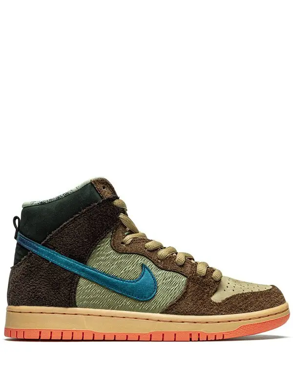 Nike X Concepts Sb Dunk High Turdunken Sneakers