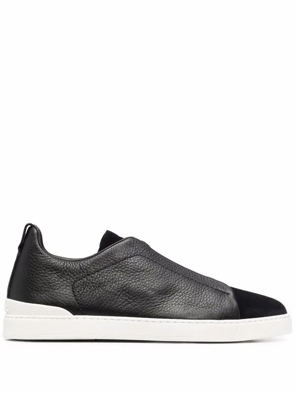 Ermenegildo Zegna Triple Stitch Laceless Sneakers