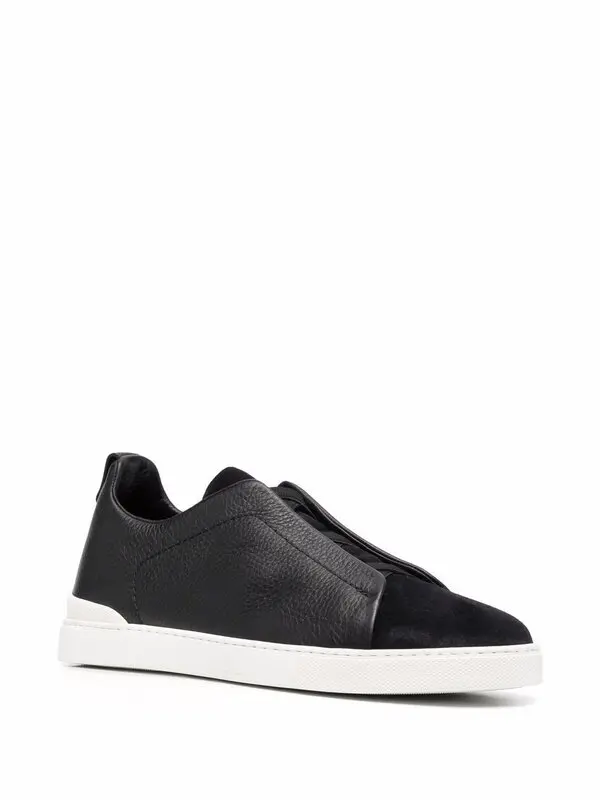 Ermenegildo Zegna Triple Stitch Laceless Sneakers
