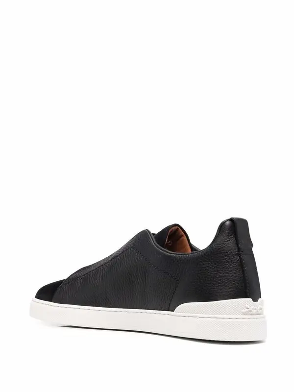 Ermenegildo Zegna Triple Stitch Laceless Sneakers