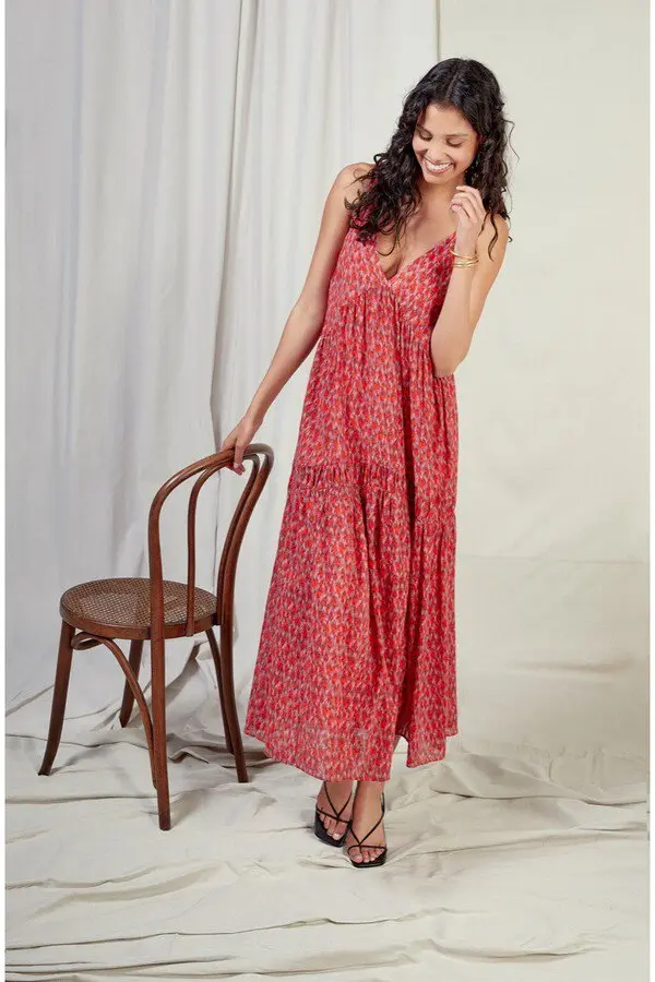 joie pink dress JOIE 100% SILK PINK DRESS SIZE XXS