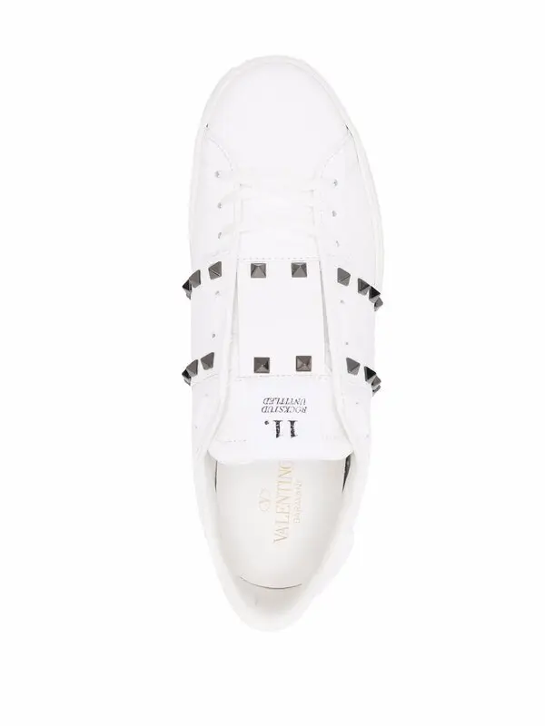 Valentino Garavani Rockstud Untitled Leather Sneakers