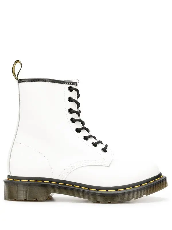 Dr. Martens Ankle Lace-up Boots - White