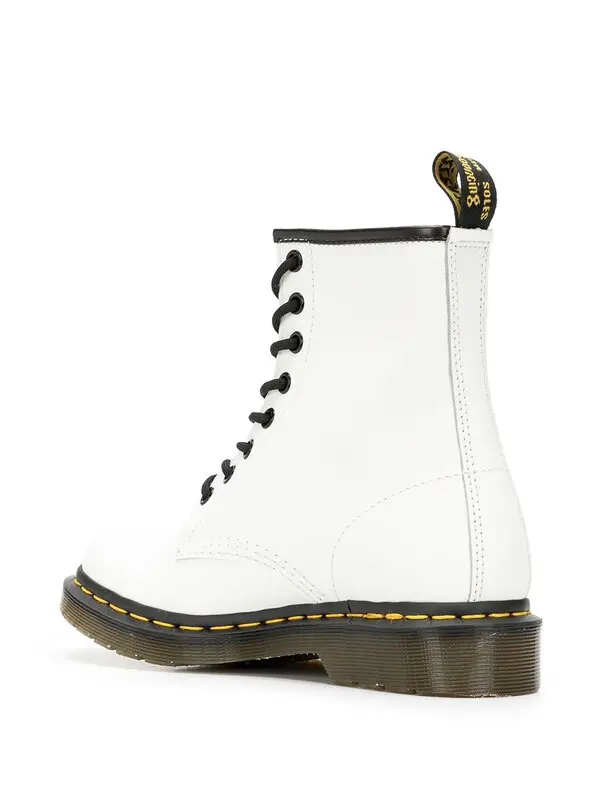 Dr. Martens Ankle Lace-up Boots - White