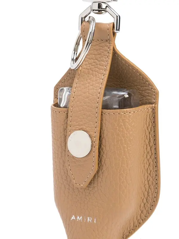 Amiri Small Logo-print Bag - Brown