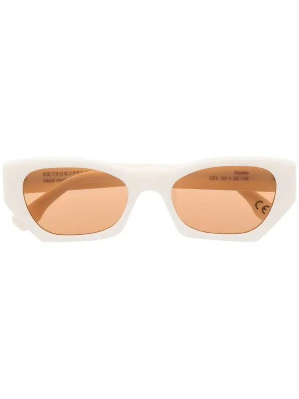 RETROSUPERFUTURE Amata Geometric-frame Sunglasses - White