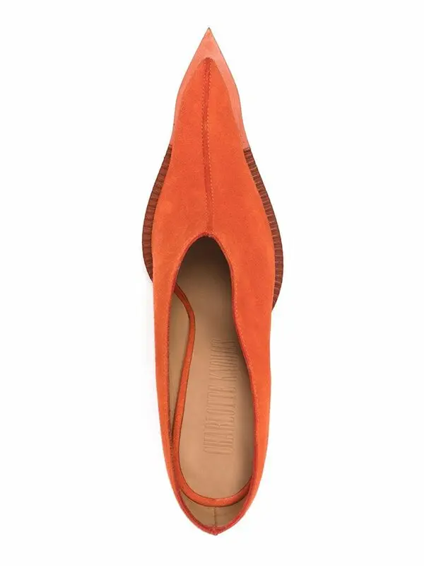 KNWLS Pointed Suede Pumps