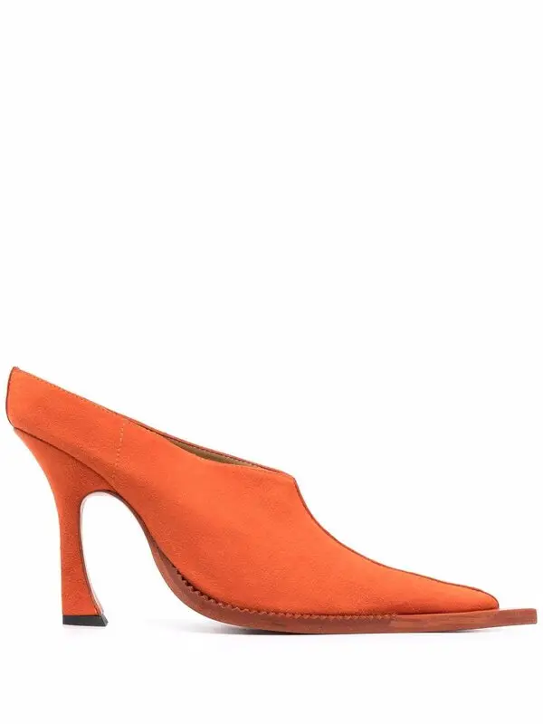 KNWLS Pointed Suede Pumps