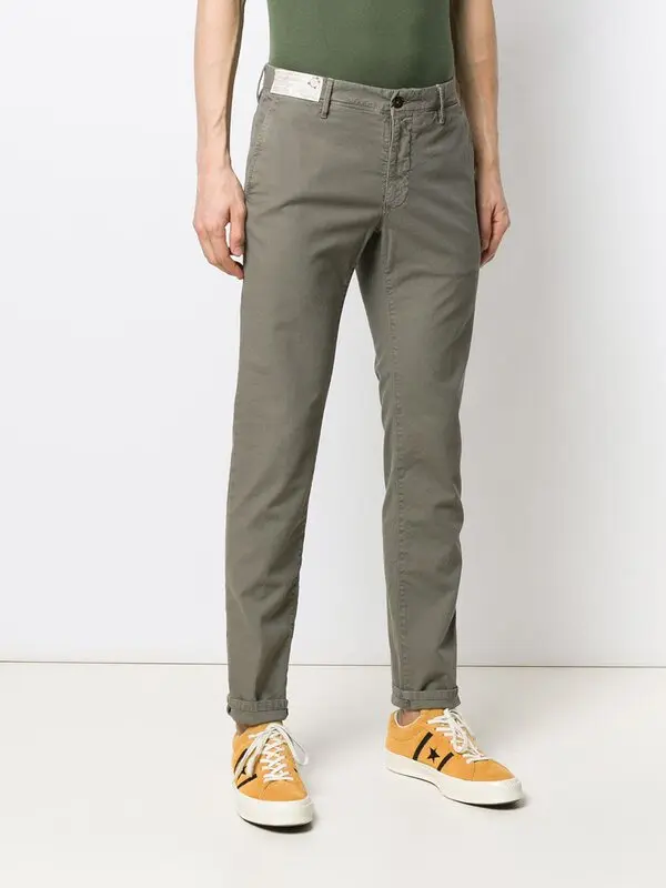 Incotex Slim-fit Trousers - Grey