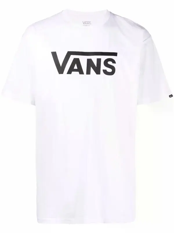 VANS Logo Print T-shirt - White