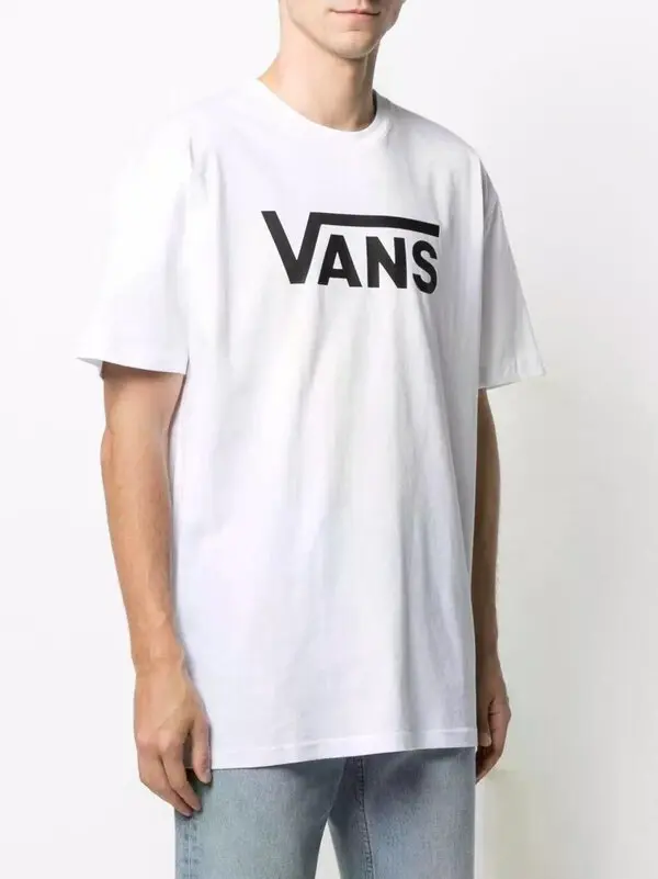 VANS Logo Print T-shirt - White