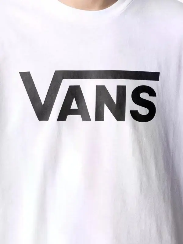 VANS Logo Print T-shirt - White